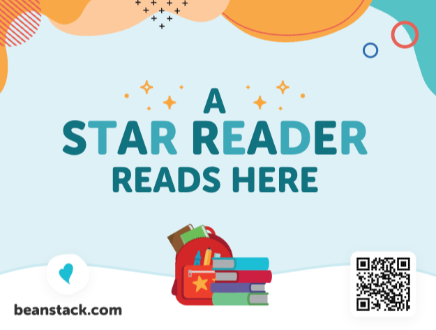 Star Reader Yard Sign